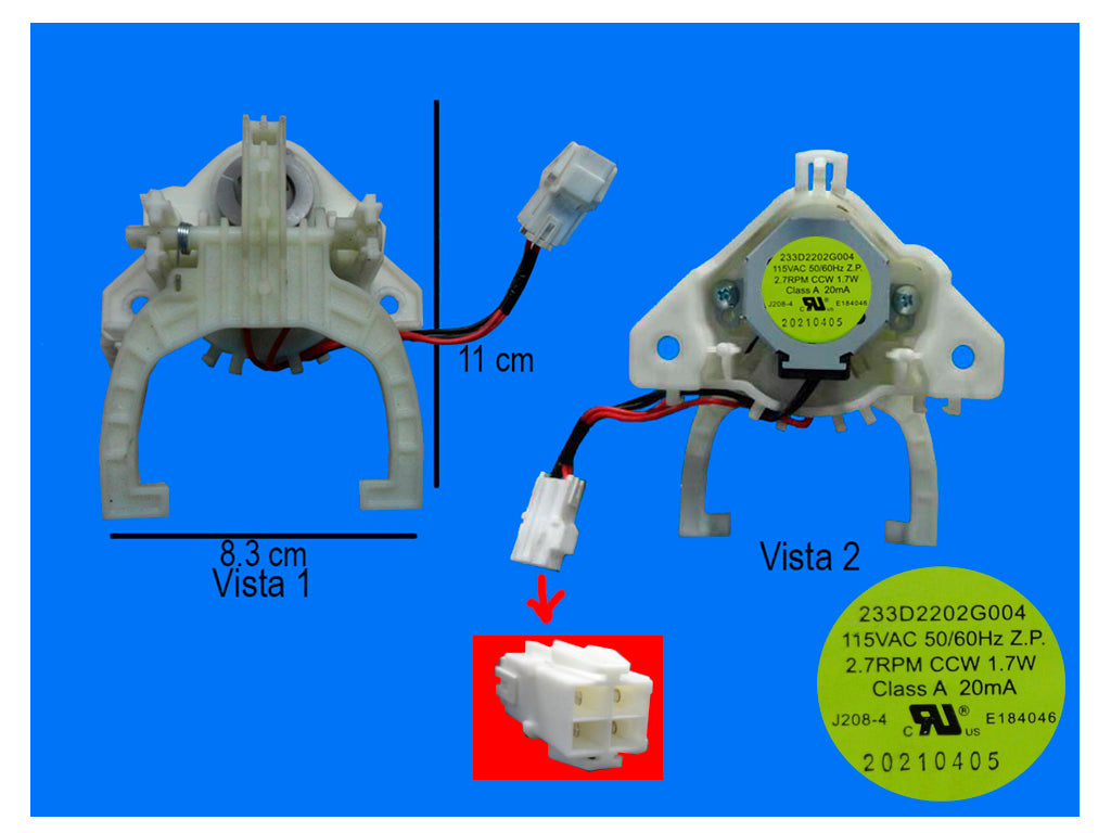 ACTUADOR CAMBIADOR 115V 233D2202G004
